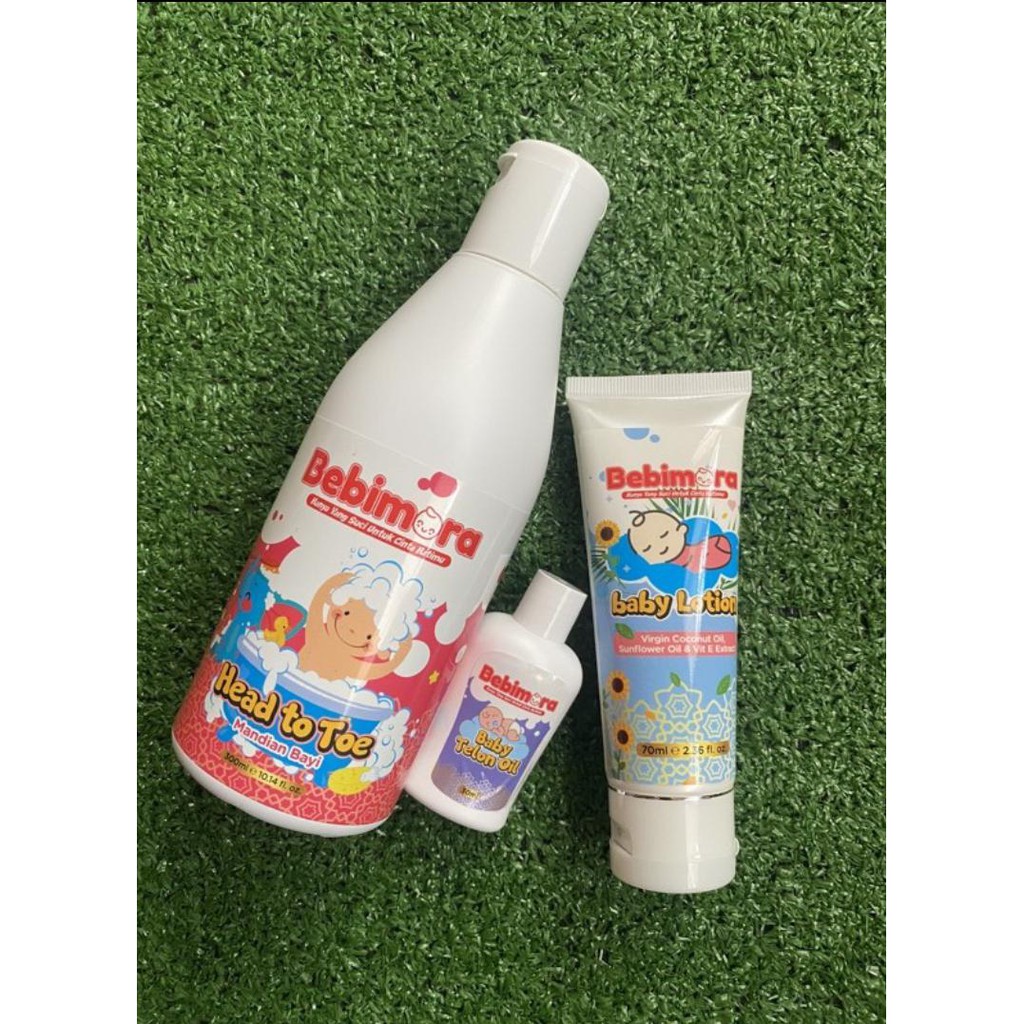 Bebimora Organic Baby Poduct (Head to Toe / Baby Telon Oil / Baby ...