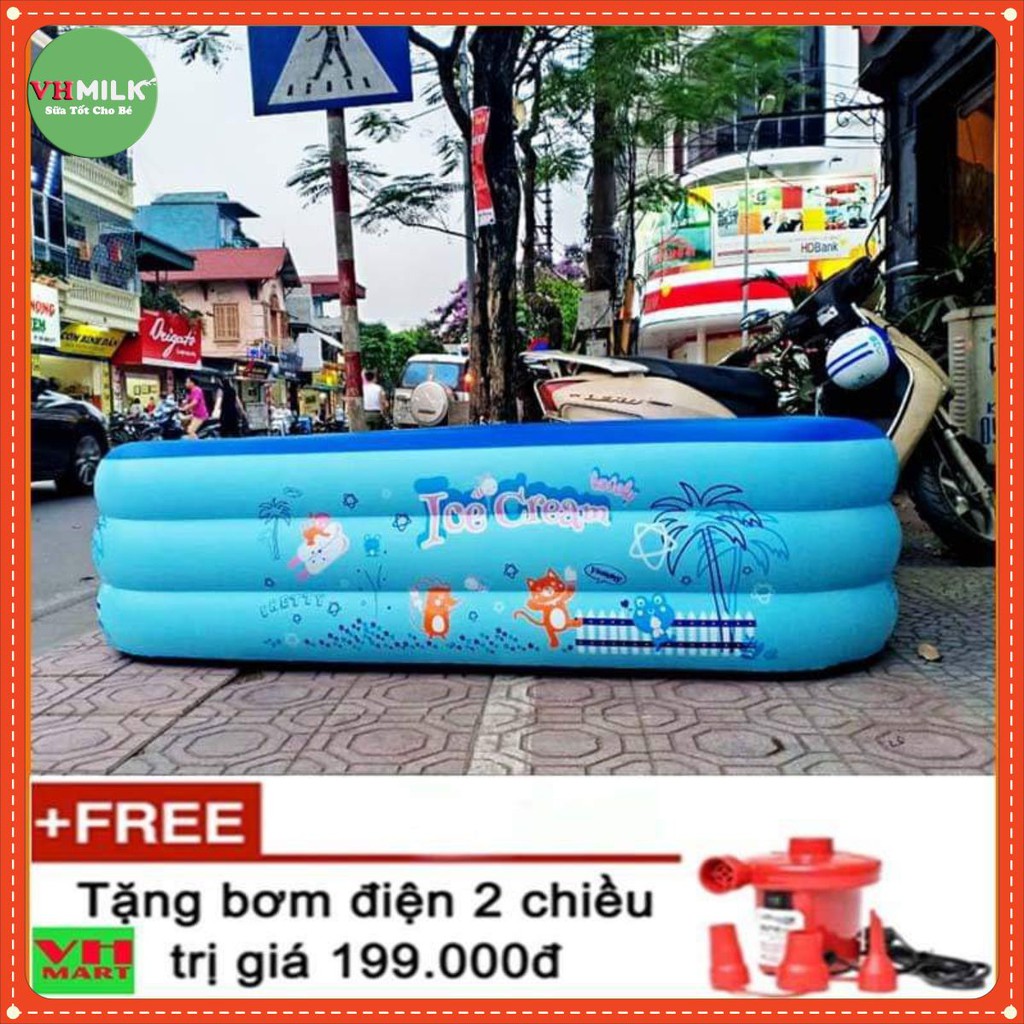 Yoyo Children's Inflatable Swimming Pool 210*145*65 CM | Shopee Singapore