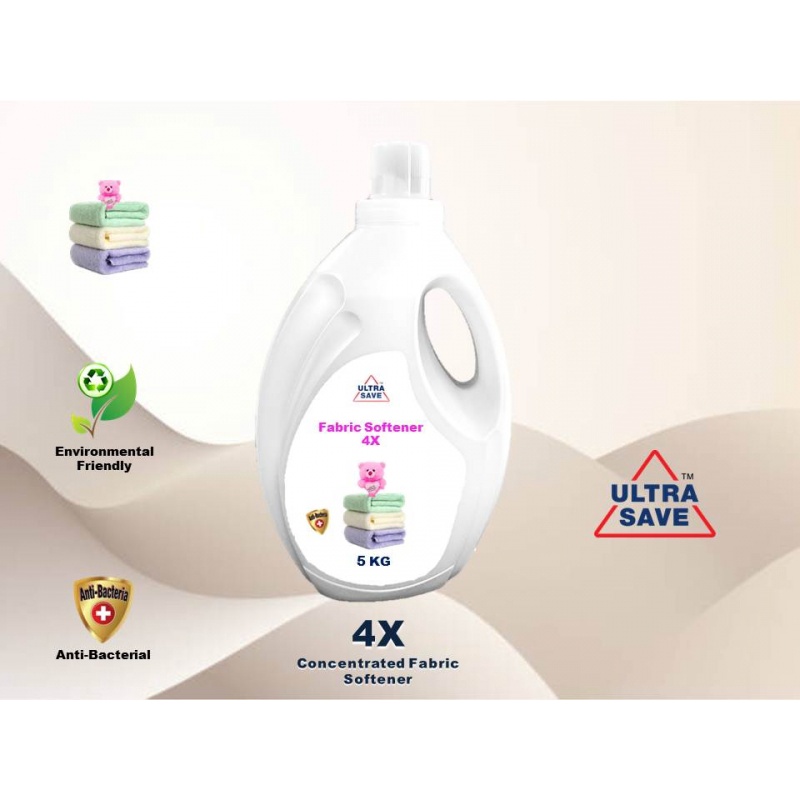 Ultra Save 4x Concentrated Fabric Softener 5000ml | Shopee Singapore