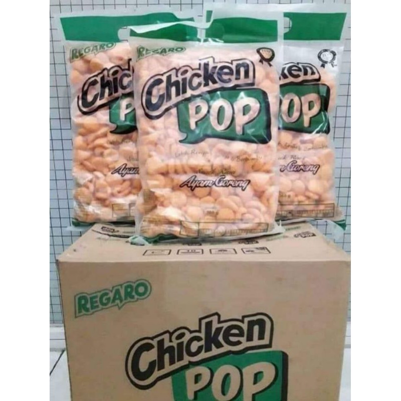 Regaro Chicken Pop Taste Fried Chicken Crackers | Kerupuk Regaro ...