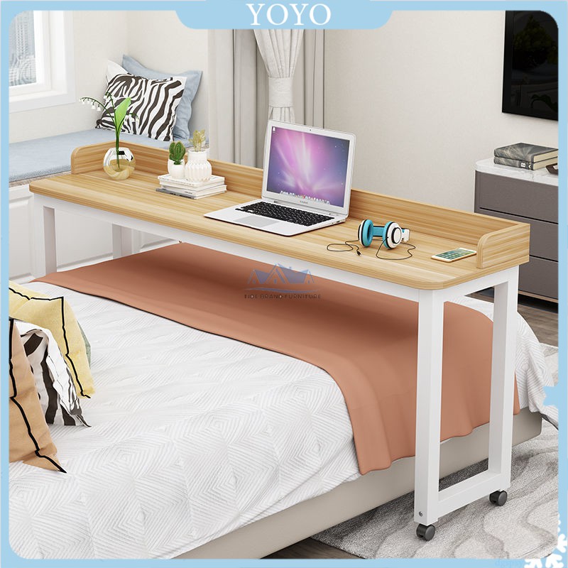 mobile bedside table simple multifunctional desk bedroom bed table ...