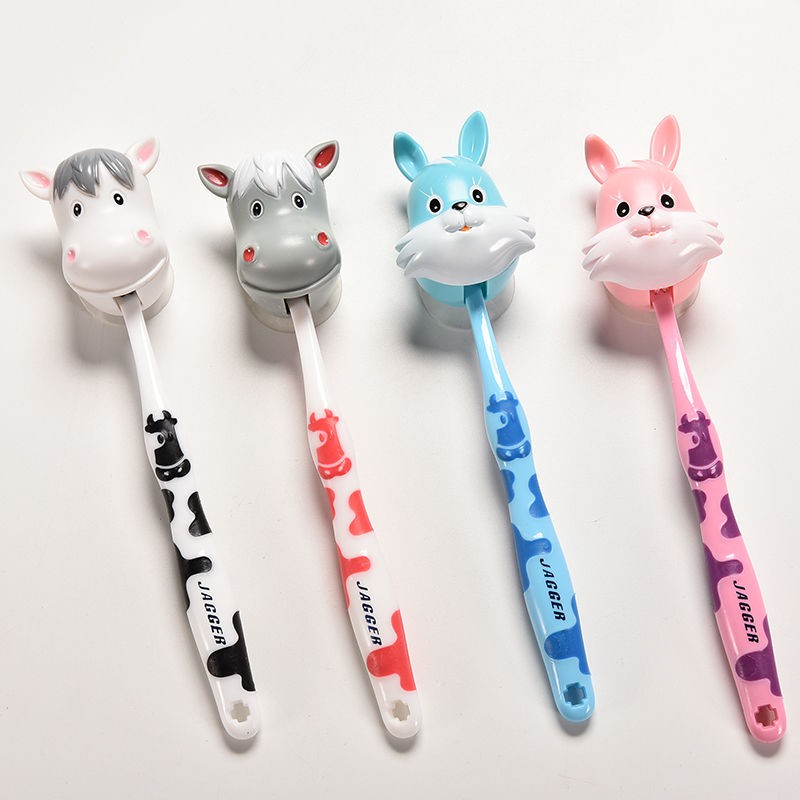 Kids Baby Toddler Cute Cow Rabbit Soft Toothbrush Oral Dental Care ...