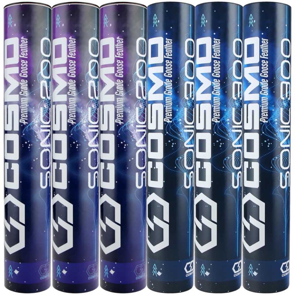 100% Authentic Cosmo Sonic Series Badminton Shuttlecock | Shopee Singapore