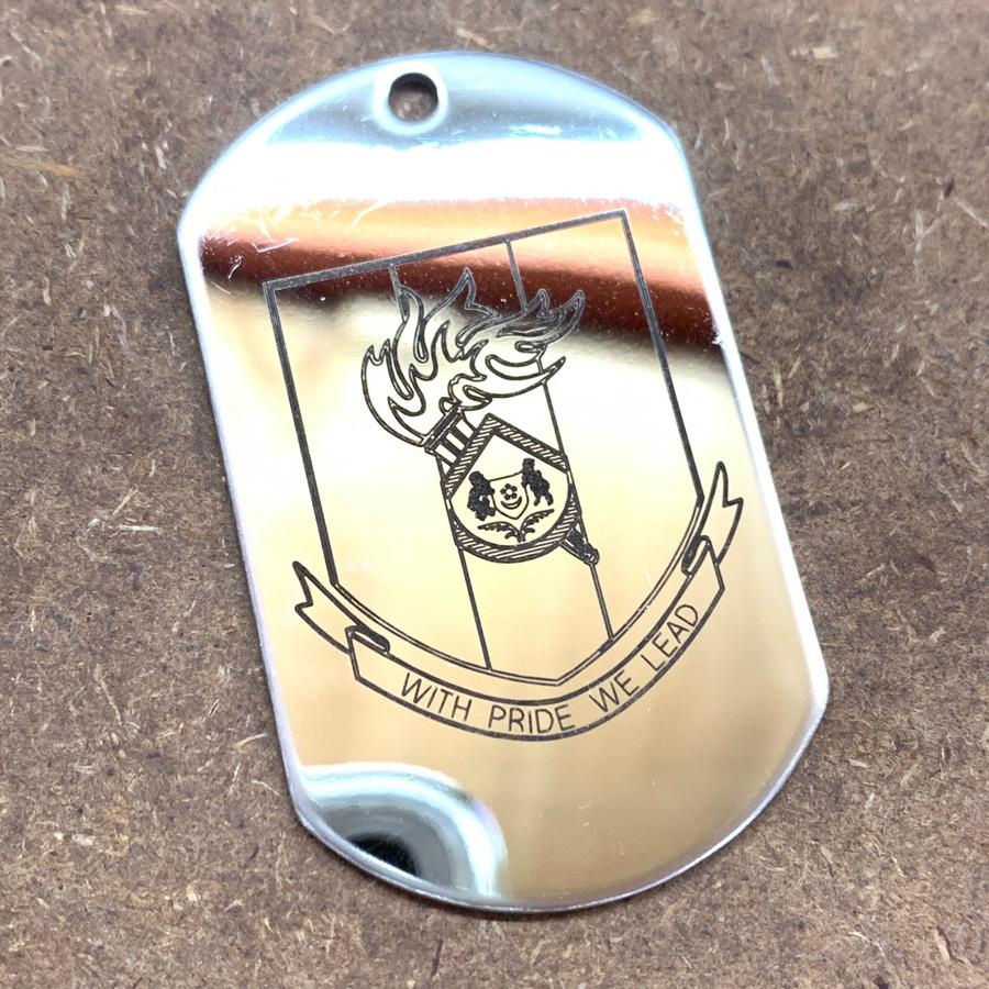 LOGO DOG TAG - STAINLESS STEEL (SAFWOS) | Shopee Singapore
