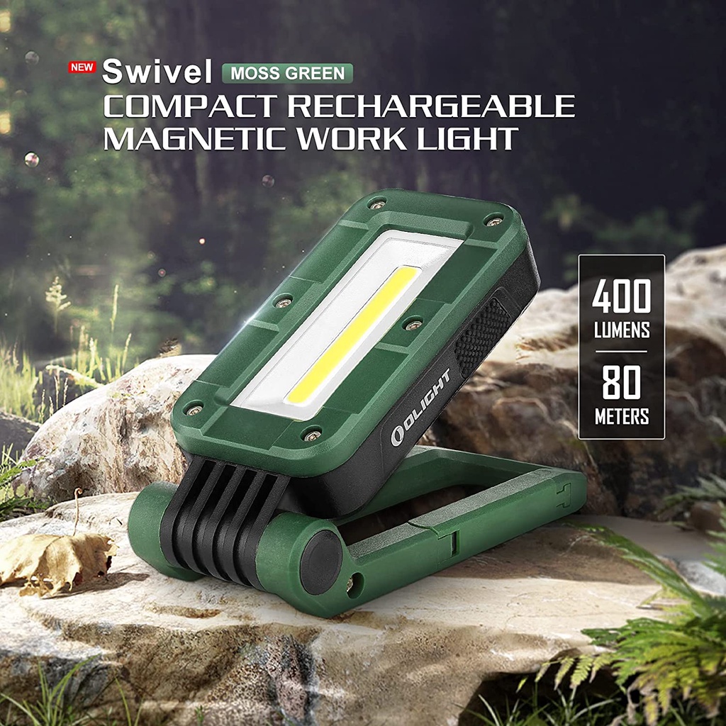 Olight Swivel Compact Rechargeable Magnetic Work Light | Shopee Singapore