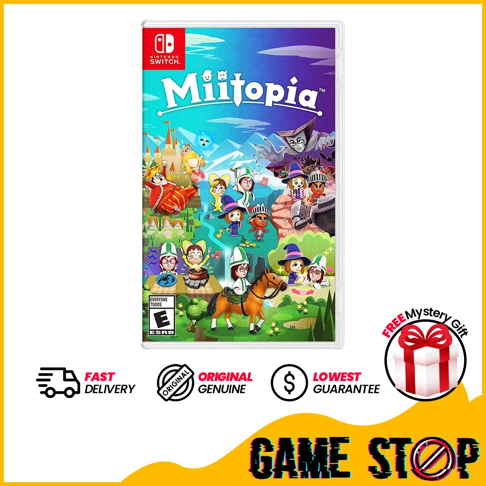 NSW Switch Miitopia English Version (中英文版) | Shopee Singapore