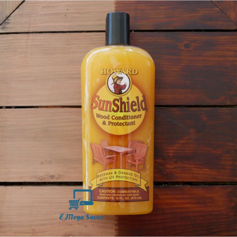 Howard SunShield Wood Conditioner & Protectant 473ml (16fl oz) | Shopee ...