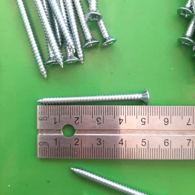100 pcs Screws 8 x 2" (5cm) JF (+) | Shopee Singapore
