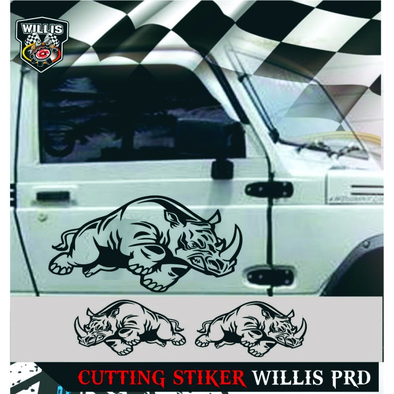 Best Selling BADAK JEEP KATANA FEROZA ESCUDO 02 CAR STICKERS | Shopee ...
