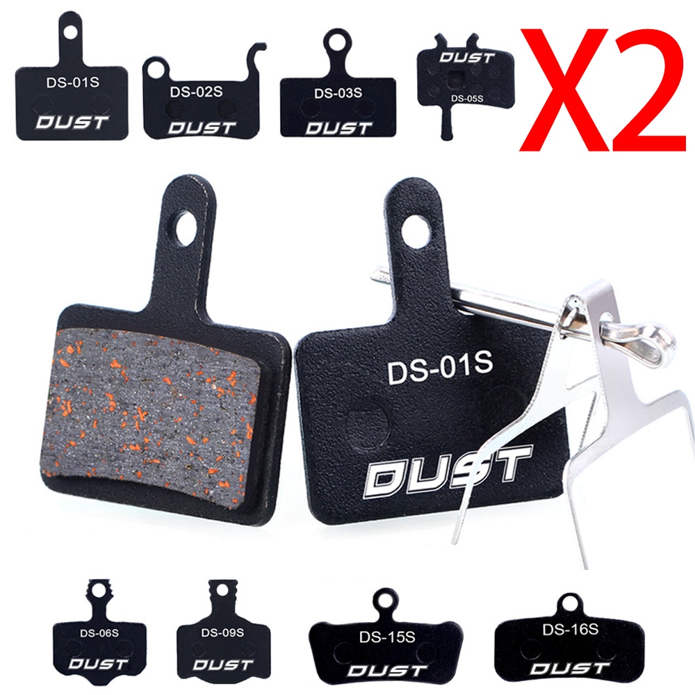 2 Pairs (4 Pieces) MTB Hydraulic Bicycle Ceramic Disc Brake Pads For ...