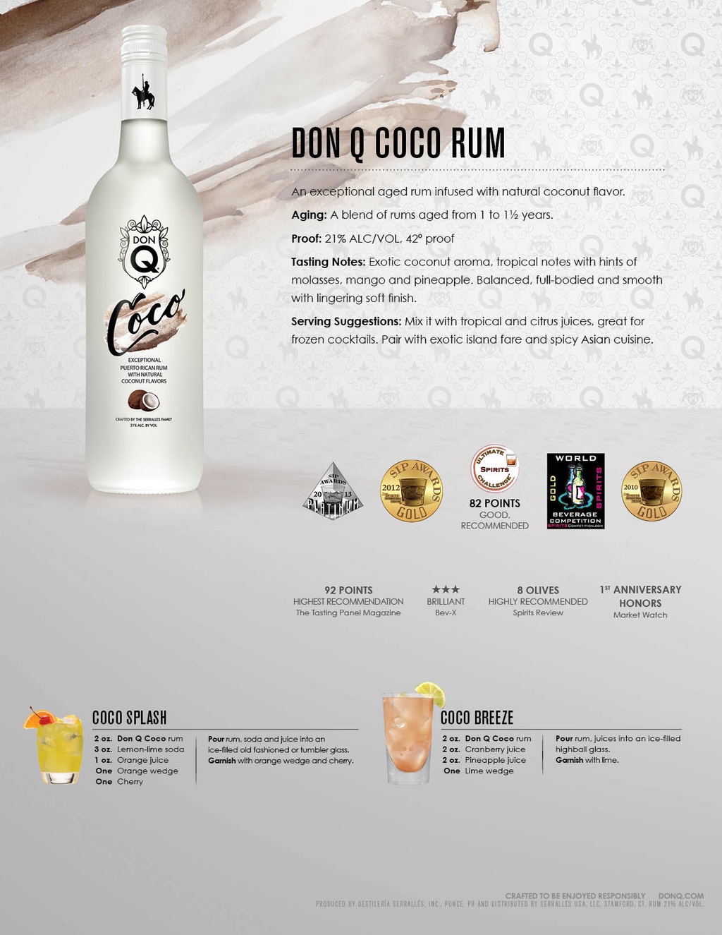 Don Q Coco Coconut Rum Liqueur 750ml | Shopee Singapore