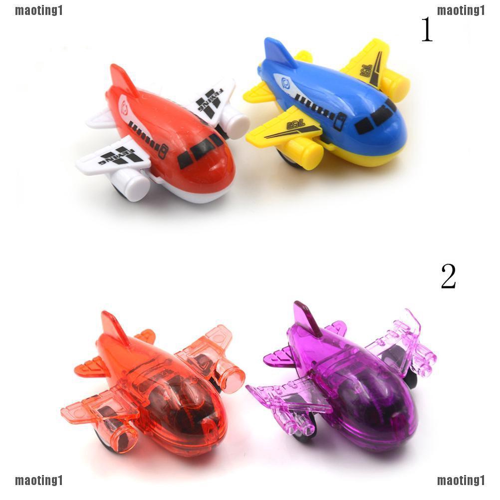 Great Pull Back Plane Plastic Cute Toy Child Wheels Mini airplane Model ...
