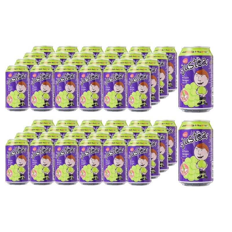 [Bundle of 2] Justea Green Tea with White Grape 300ml - 24's | Shopee ...