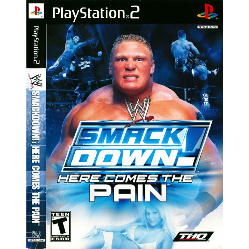 PS2 GAME DVD - WWE smackdown here comes the pain | Shopee Singapore