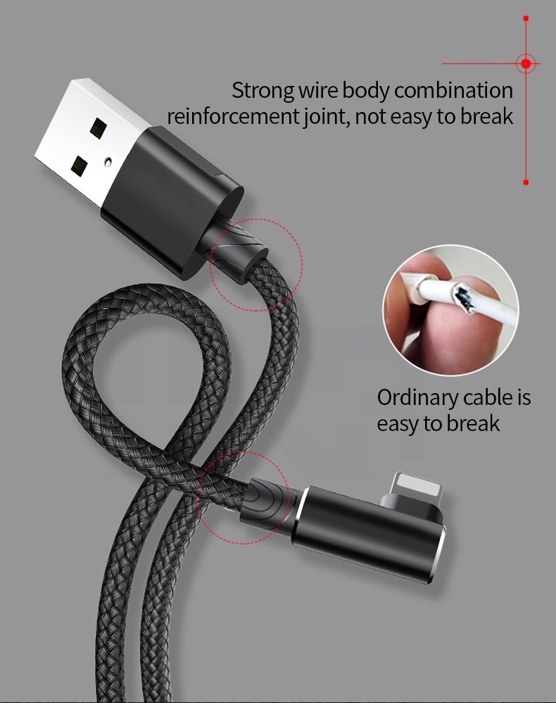 HXR 2A USB Cable Fast Charger Cable Charging Micro USB/Type-C 100% ...