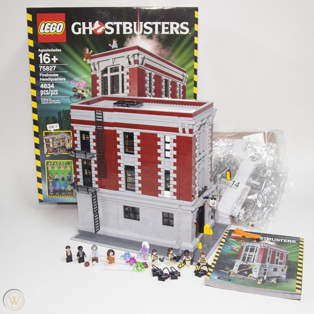 Lego Ghostbuster 75827 Firehouse Headquarters (Display Unit) | Shopee ...