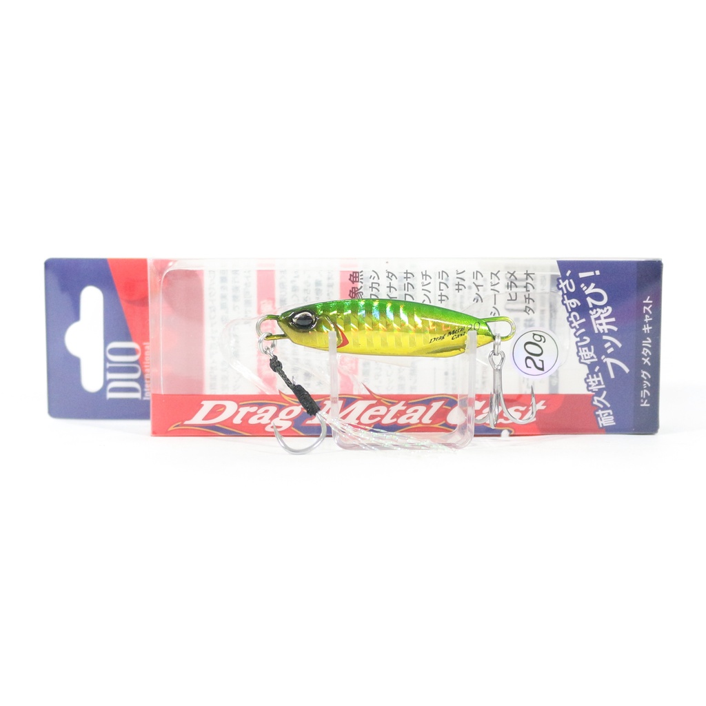 Duo Metal Jig Drag Metal Cast 20 grams PHA0055 (0346) | Shopee Singapore