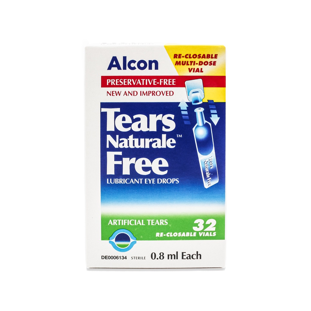 Alcon Tears Naturale Free Eye Drop 0.8ml (32 Vials) | Shopee Singapore