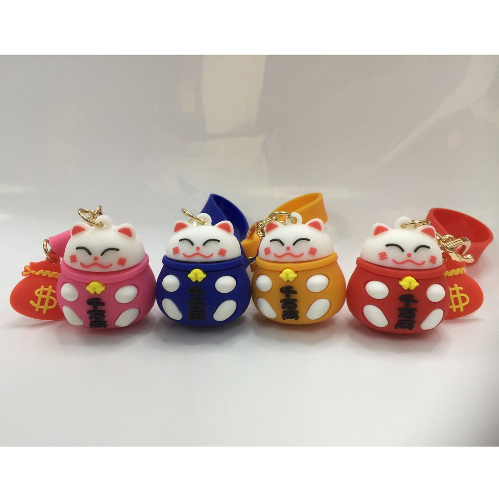Fortune Cat Keychain | Shopee Singapore