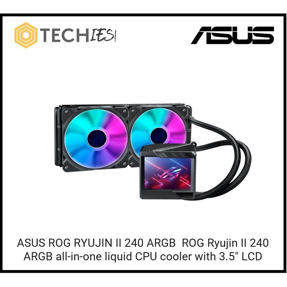 Asus ROG RYUJIN II 240 ARGB ROG Ryujin II 240 ARGB all-in-one liquid ...