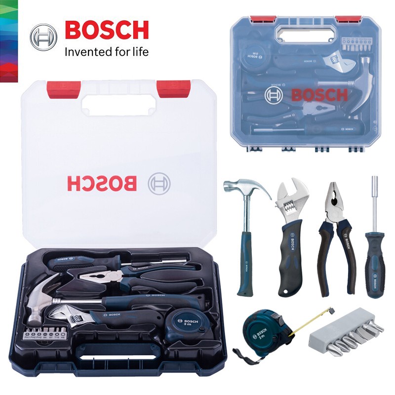 [SG Ready Stock] Bosch 12pcs Multi-Function Household Tool Kit 12 in 1 | Shopee Singapore