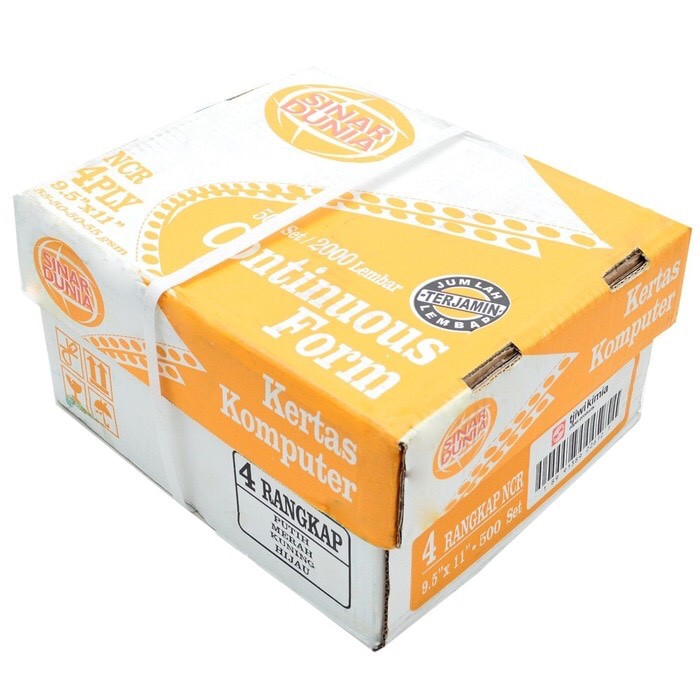 Computer Paper / Continuous form 9 1/2 x 11 Sidu/paperline 4 ply (K4 ...