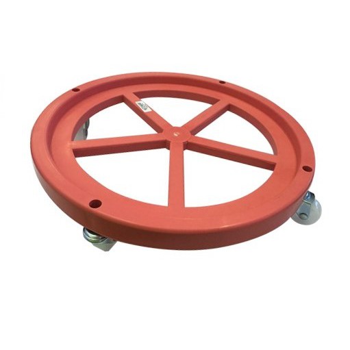 4 Wheel PVC Heavy Duty Gas Roller / Gas Stand / Gas Roller Base / Roda ...