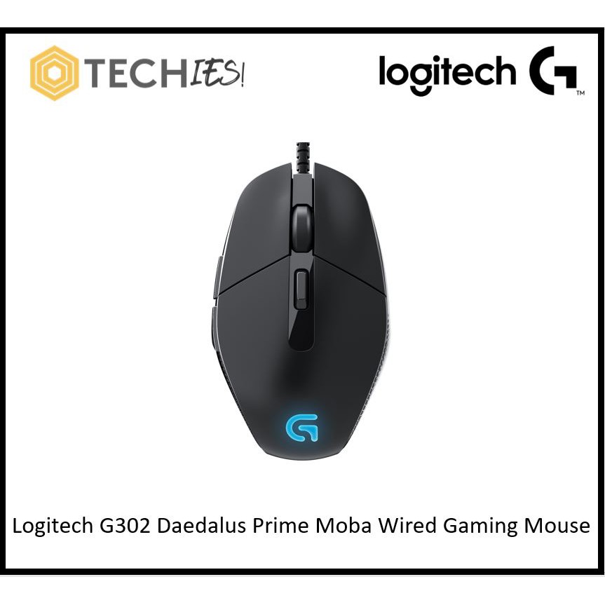 Logitech G302 Daedalus Prime Moba Wired Gaming Mouse (wired mouse ...