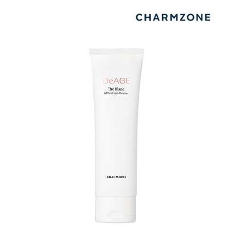 Charmzone DeAGE The Blanc All Day Foam cleanser 120ml | Shopee Singapore