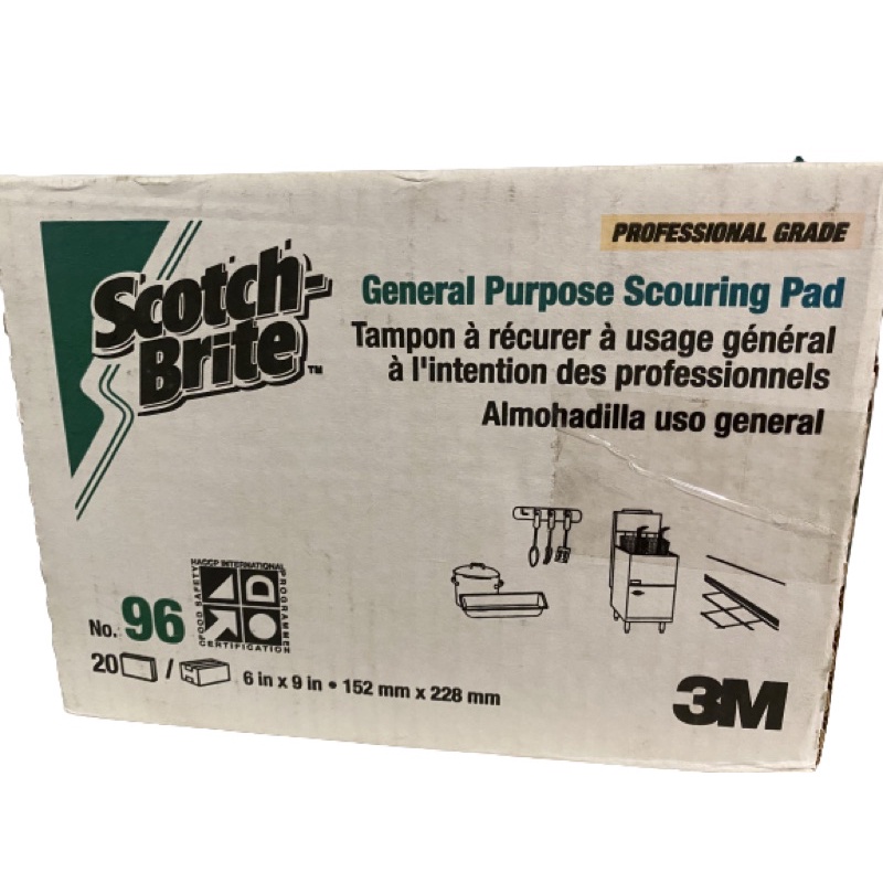 3M Scotch-Brite General Purpose Scouring Pad (20Pc/Box) | Shopee Singapore