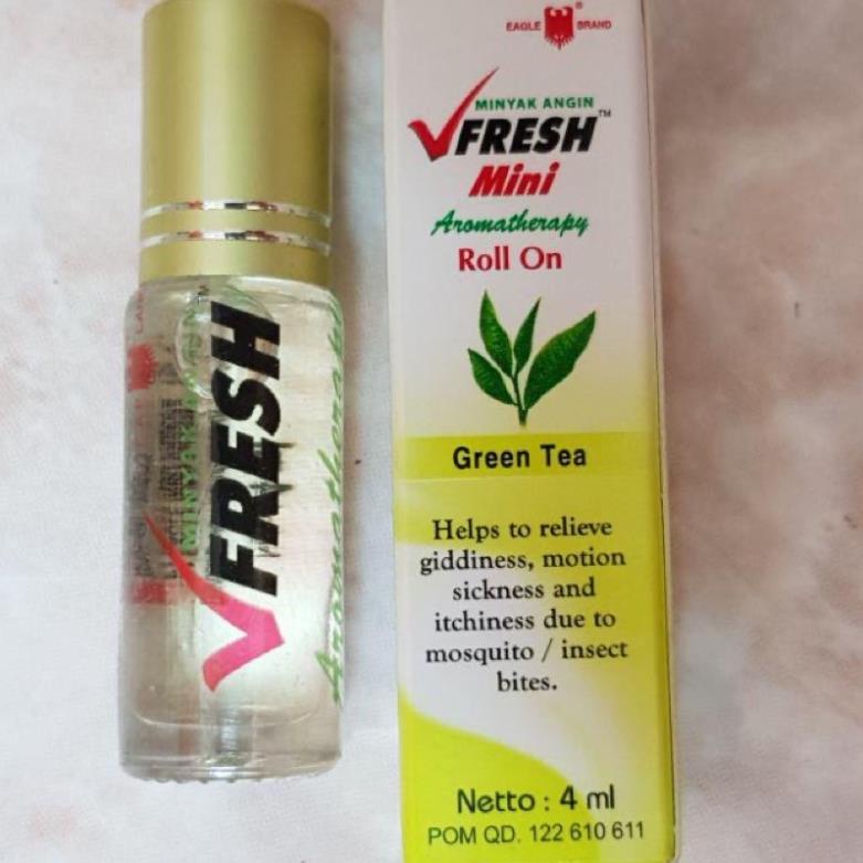 Vfresh Indonesia Herbal Essential Oil Roller 4ml (Random Delivery ...
