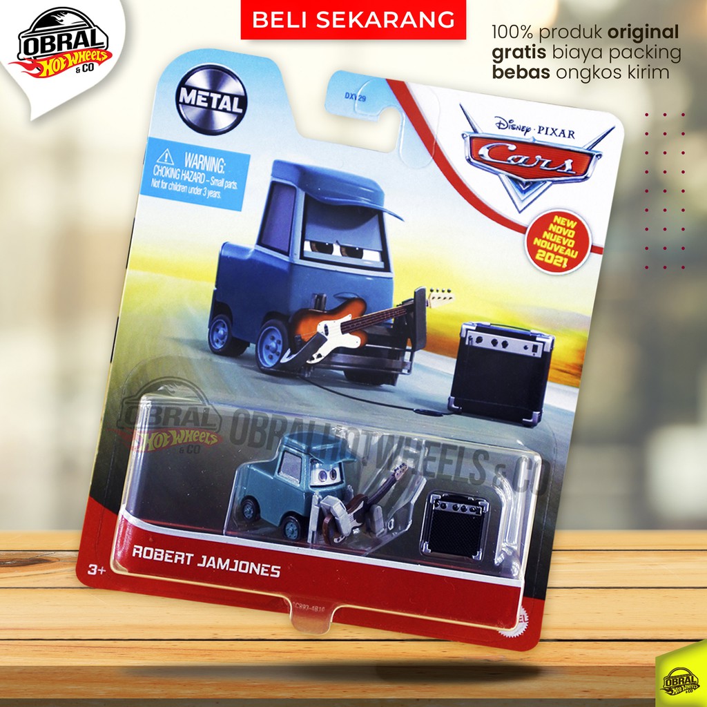 Mattel Disney Pixar Cars - Robert Jamjones | Shopee Singapore