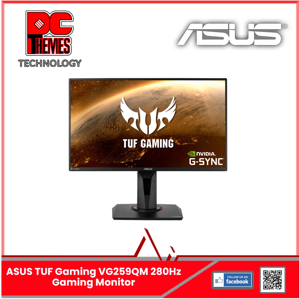 ASUS TUF Gaming VG259QM 280Hz Gaming Monitor | Shopee Singapore