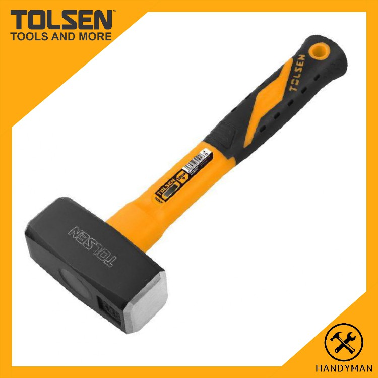 Tolsen 1/1.5/2kg Stoning Hammer 25010 25012 25013 | Shopee Singapore