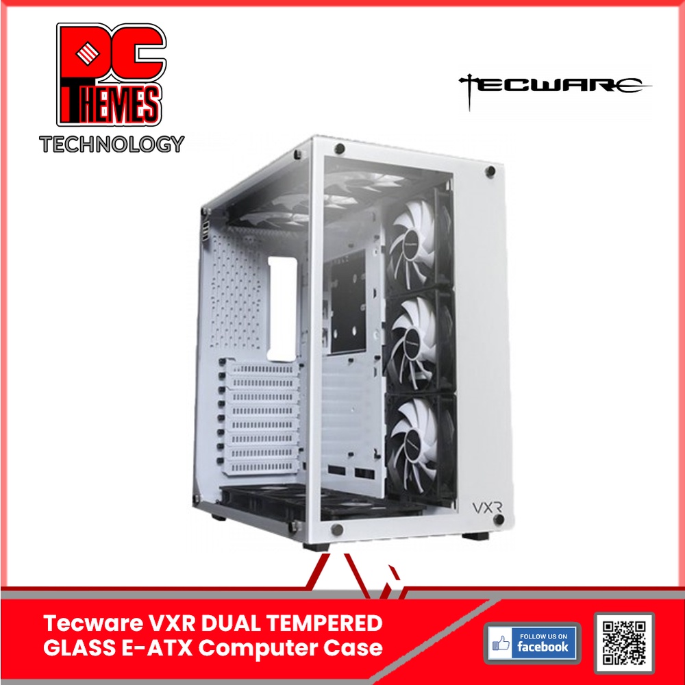 Tecware VXR DUAL TEMPERED GLASS ATX Computer Case | Shopee Singapore