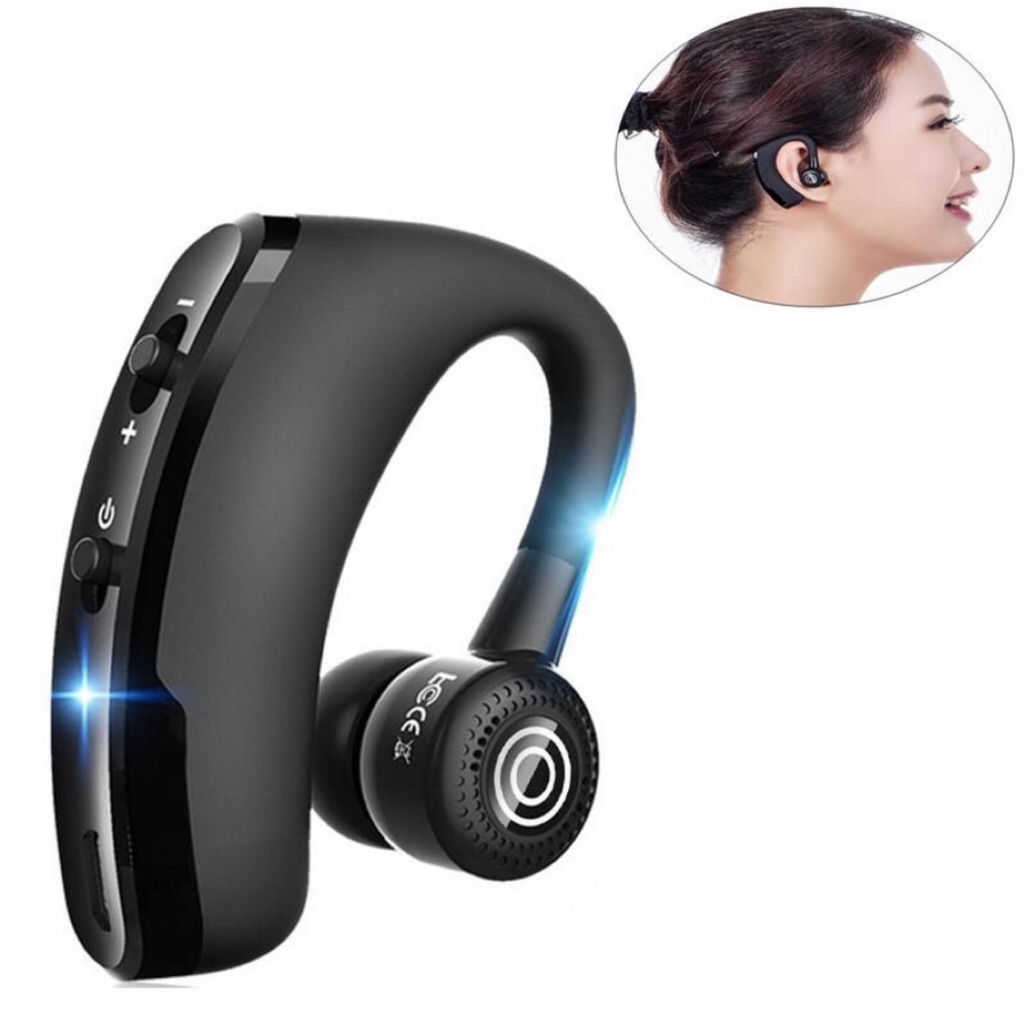 Wireless Csr Bluetooth Headset V9 Ear Hanging For Iphone And Android ...