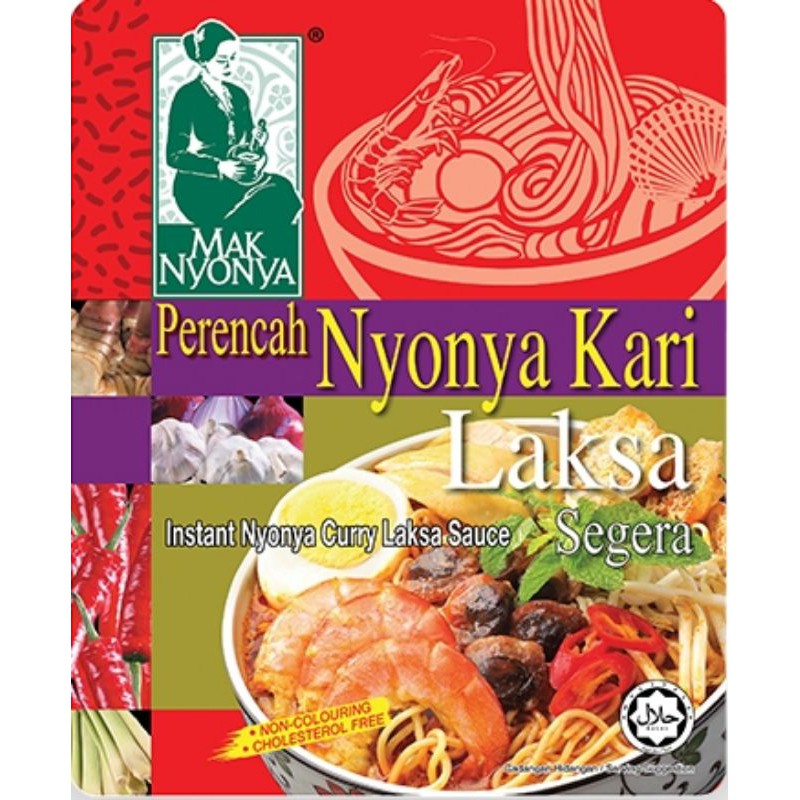 Mak Mrs. Instant Mrs. Curry Laksa Sauce (200g) | Shopee Singapore