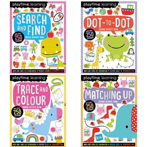 Playtime Learning Search and Find/Trace and Colour/Dot-to-Dot/Number ...