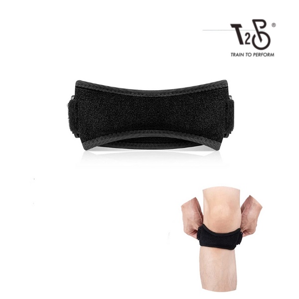 T2P Patellar Knee Brace Support Adjustable Strap Band & Pads for ...