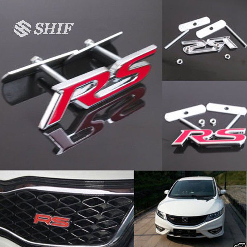 RS Logo Front Grille Metal Honda City Civic Jazz Perodua Myvi Bezza ...
