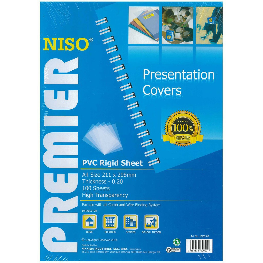 A4 PVC Rigit Sheets ( 100 sheets / Pack ) CLEAR | Shopee Singapore