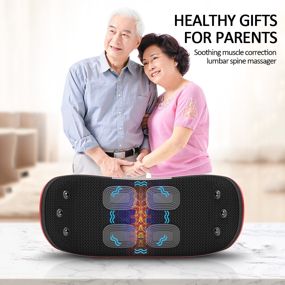 Smart Waist Back Massager 3 Types Lumbar Traction Device Relieve Lumbar ...