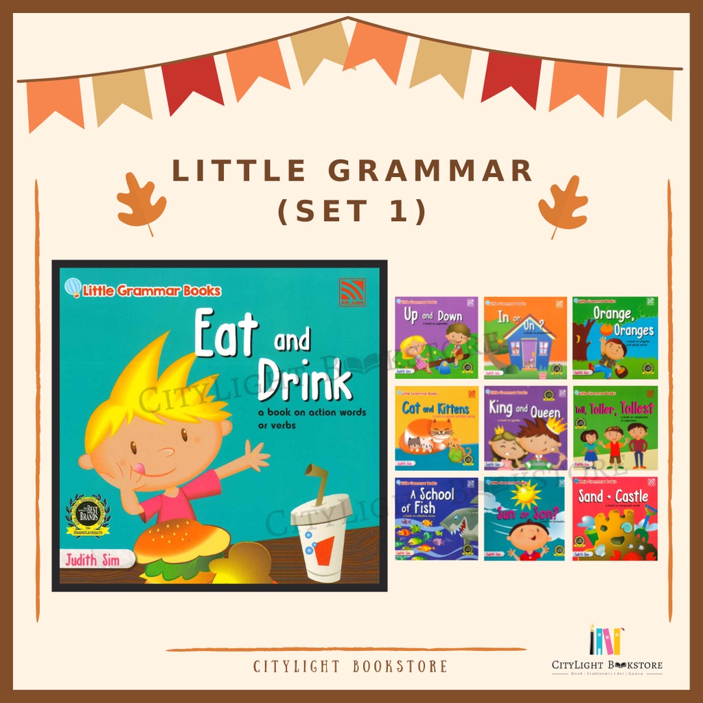 [CITYLIGHT] Story Book: Little Grammar Books (Pelangi) | Shopee Singapore