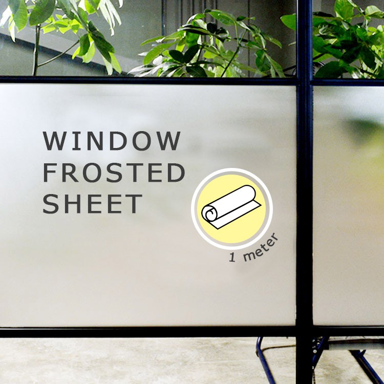 UV Protection Solar Window Sheet Privacy Film Guard Kitchen Office ...