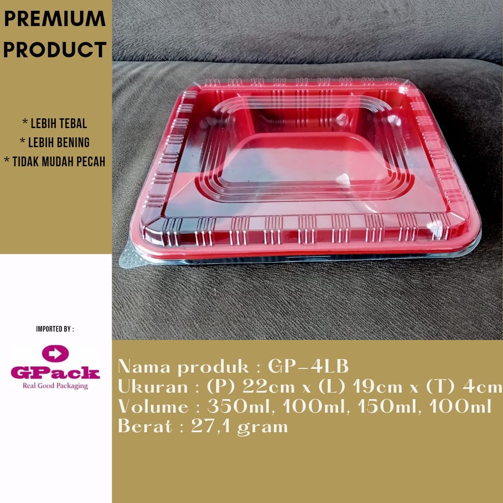 Lunch BOX 4 SEASONS/BOTO BOX 4 SEASONS/MIKA BENTO 4 SEASONS (GP-4LB ...