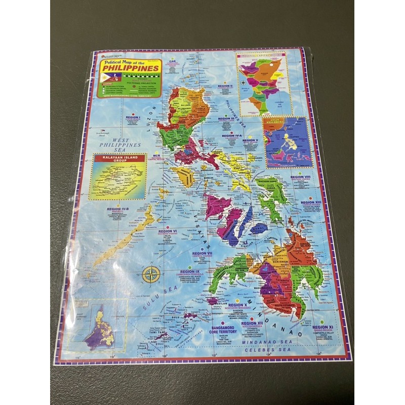 Philippine Map / Asia Map /World Map Small and Big Size | Shopee Singapore
