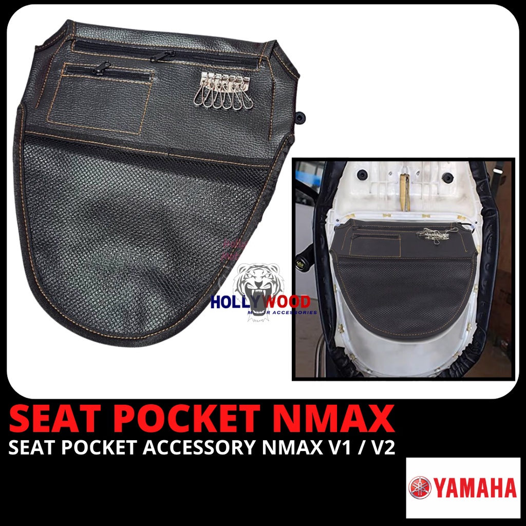Yamaha NMAX155 V1 / V2 SEAT POCKET ACCESSORIES / BAG SAVE BOTTOM SEAT ...