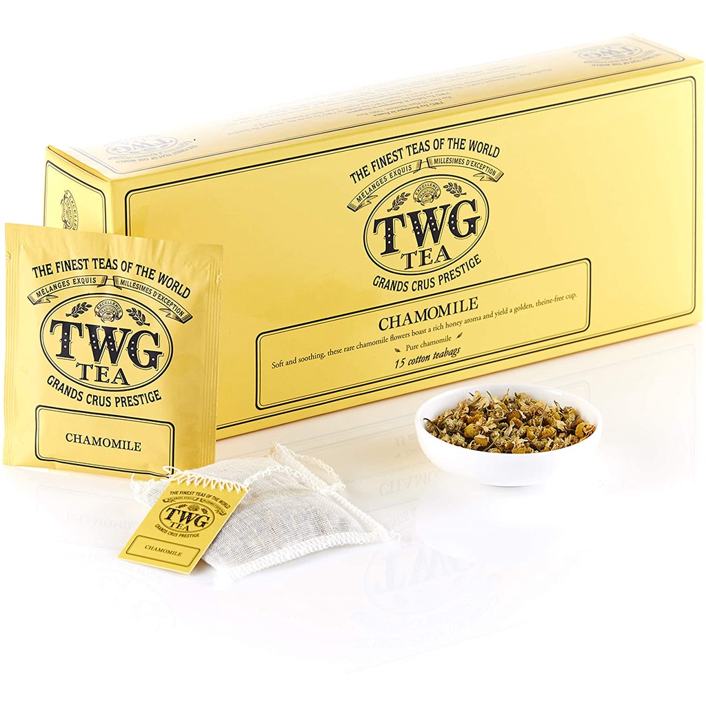 TWG Chamomile Tea 15 Teabags x 2.5g | Shopee Singapore