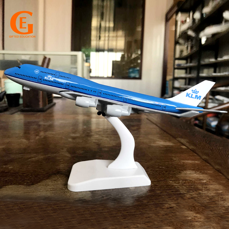 Dutch Airlines KLM Boeing B747 Aircraft Model Metal Die-cast B747 ...
