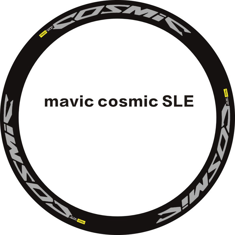 MAVIC COSMIC SLE Road Bike Wheelset Stickers for 38/40/50 mm two wheels ...